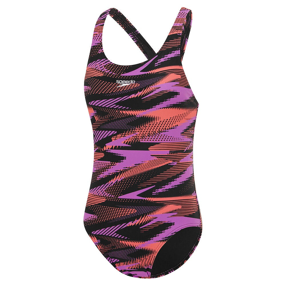 Womens HyperBoom Allover Medalist Neon Violet– Swimming NSW Swim Shop