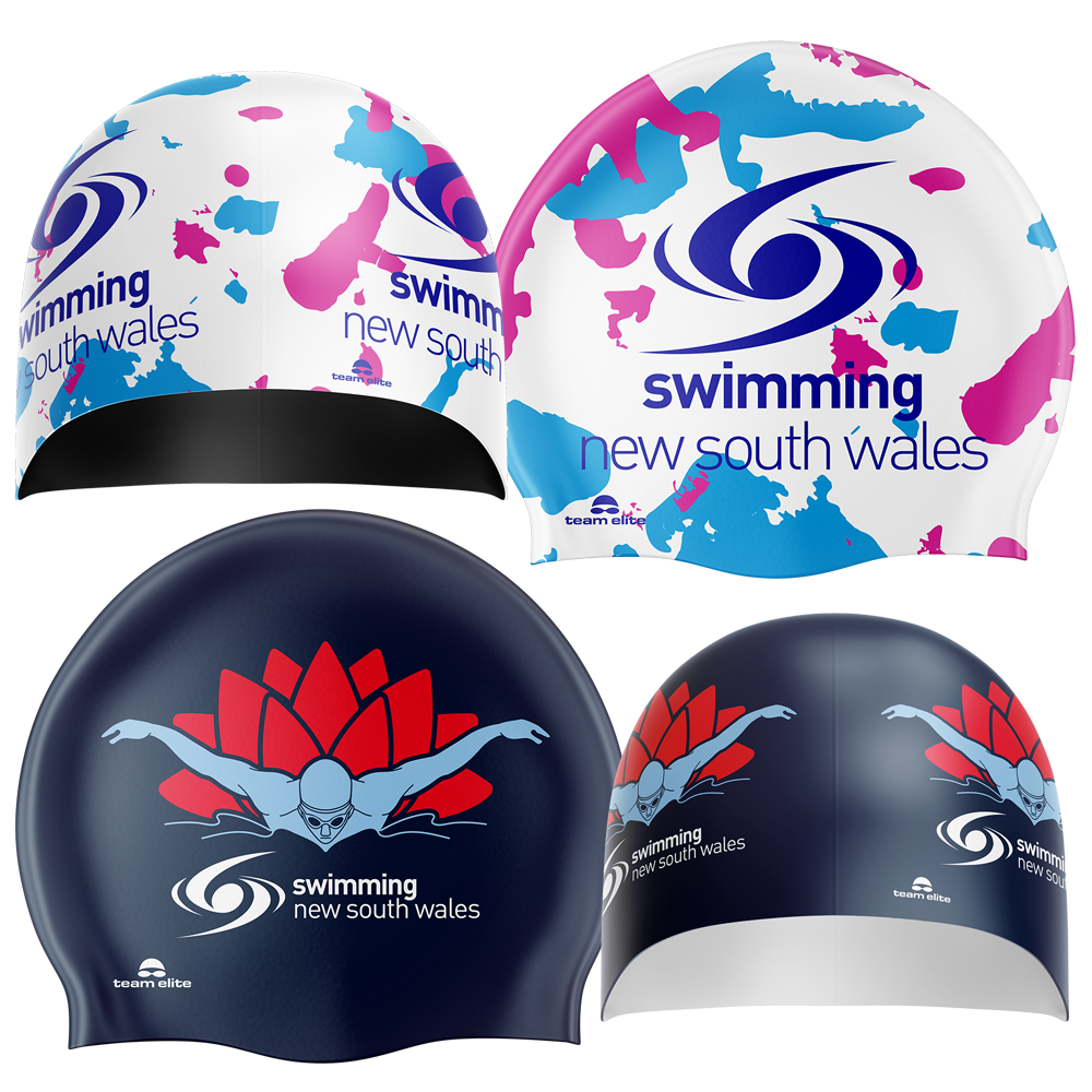 Official Swimming NSW Reversible Cap– Swimming NSW Swim Shop